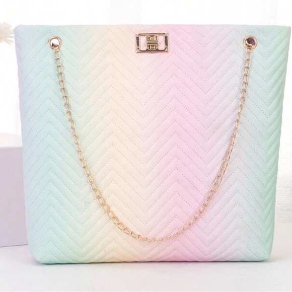 Bags | Colorblock Ombr Shoulder Bag | Poshmark